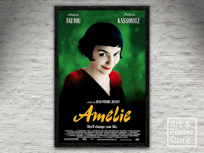 Second Life Marketplace - Amelie | Classic Romantic Comedy Movie Poster ...